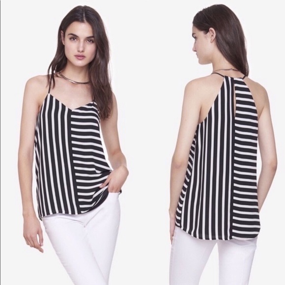 Express | Tops | Barcelona Black And White Reversible Camisole | Poshmark